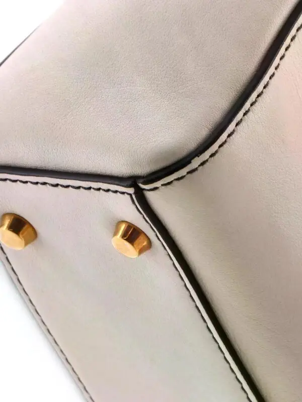 Dior Lady Chain Bag Limited Edition Niki De Saint Phalle Printed Leather Mini Tote Bag - Neutrals
