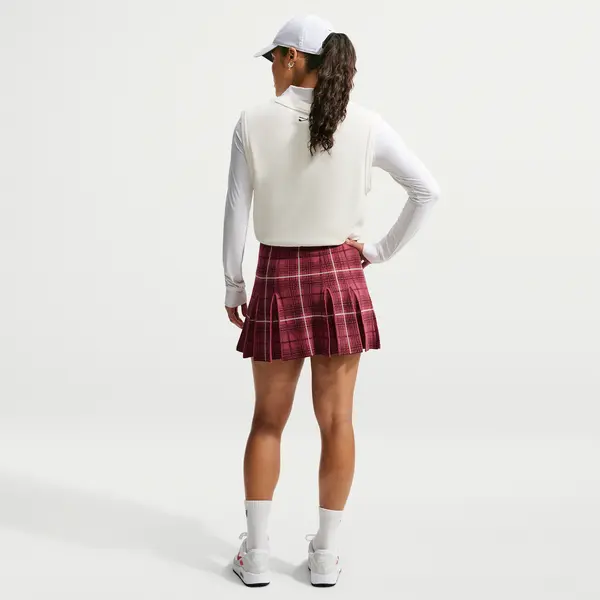 Nike Fairway Fresh Plaid Golf Sweater Skirt