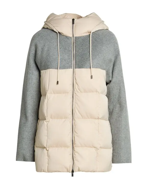 Peserico Puffer Size Nylon, Virgin Wool, Cashmere, Polyester