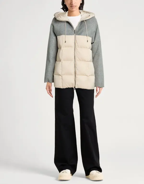 Peserico Puffer Size Nylon, Virgin Wool, Cashmere, Polyester