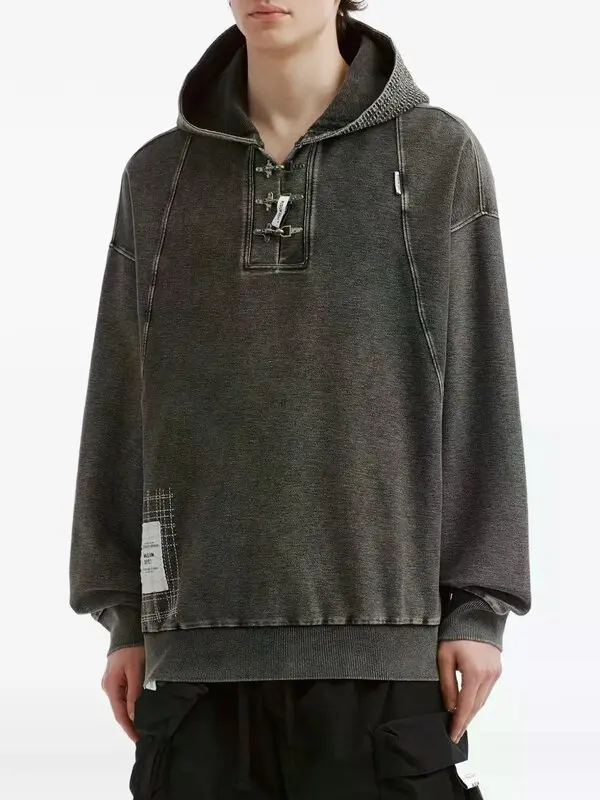 MUSIUM DIV. Toggle-fastening Hoodie