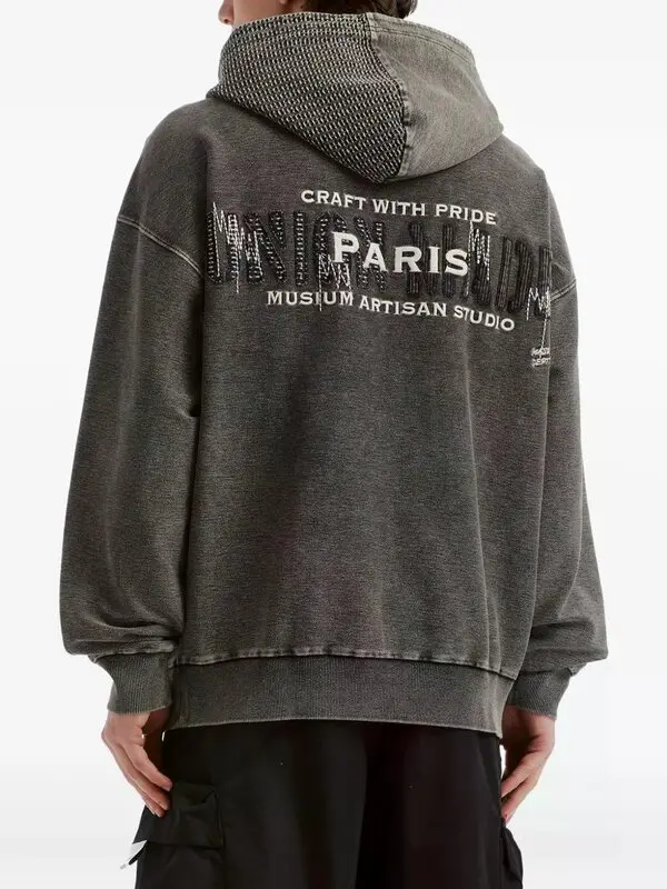MUSIUM DIV. Toggle-fastening Hoodie