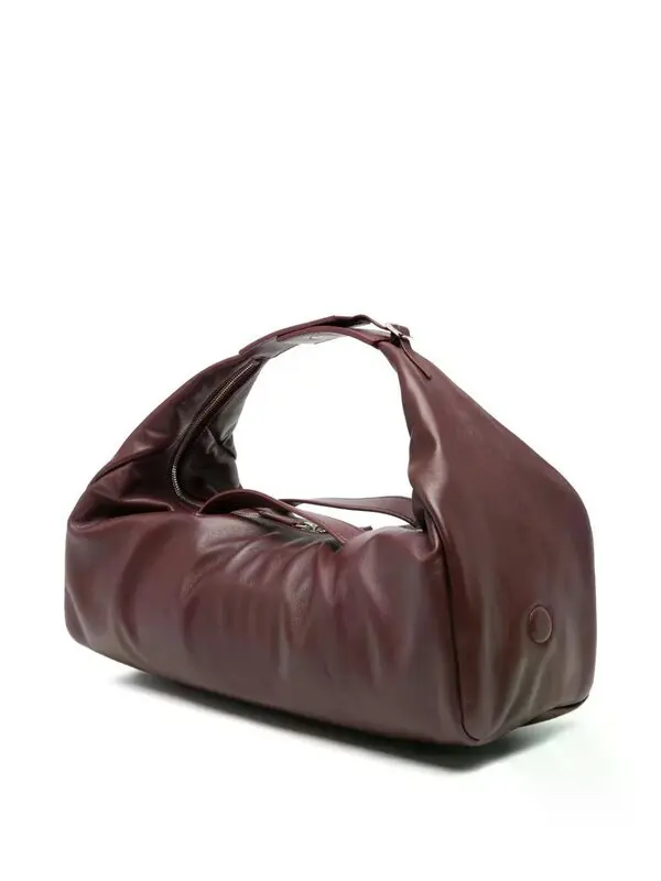 MINOBOSSI Large Jasmine Leather Shoulder Bag