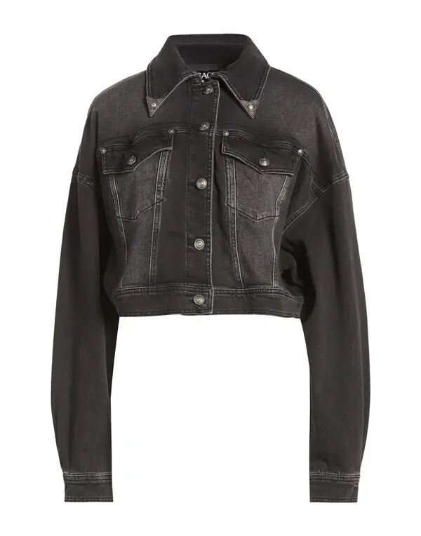 Versace Denim Outerwear Size Cotton, Elastane