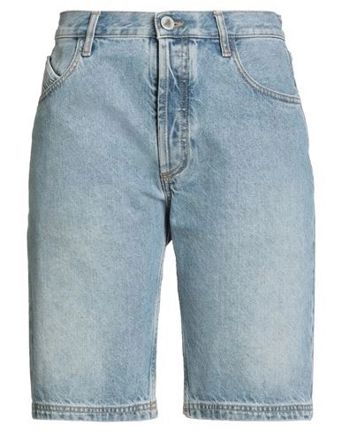 Attico Denim Shorts Size Cotton - Blue