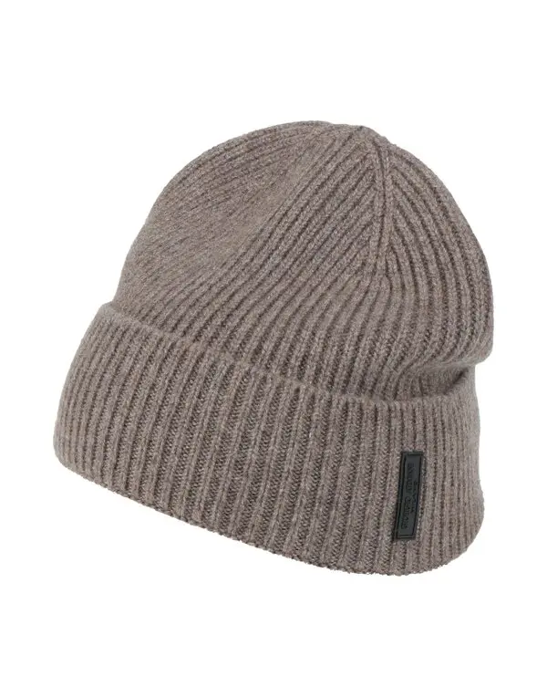 Giorgio Armani Hat Light Brown Size Cashmere