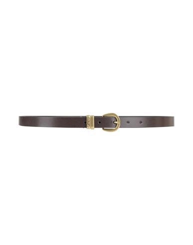 DIESEL® Belt Dark Size Regenerated Leather, Polyurethane, Polyester - Brown
