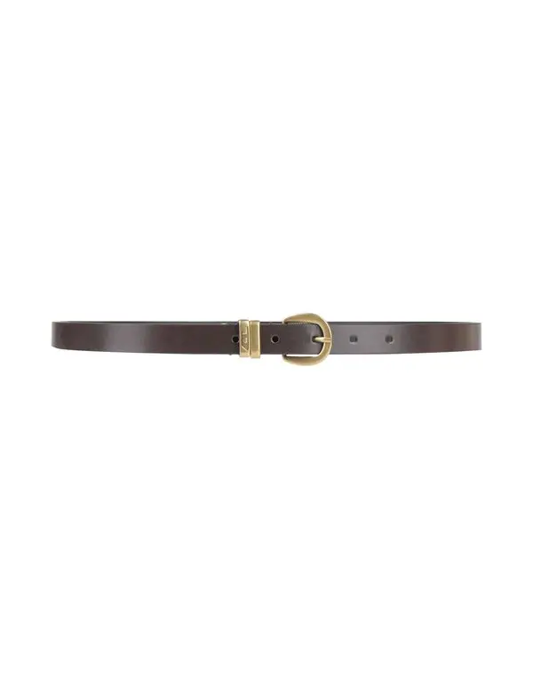 DIESEL® Belt Dark Size Regenerated Leather, Polyurethane, Polyester