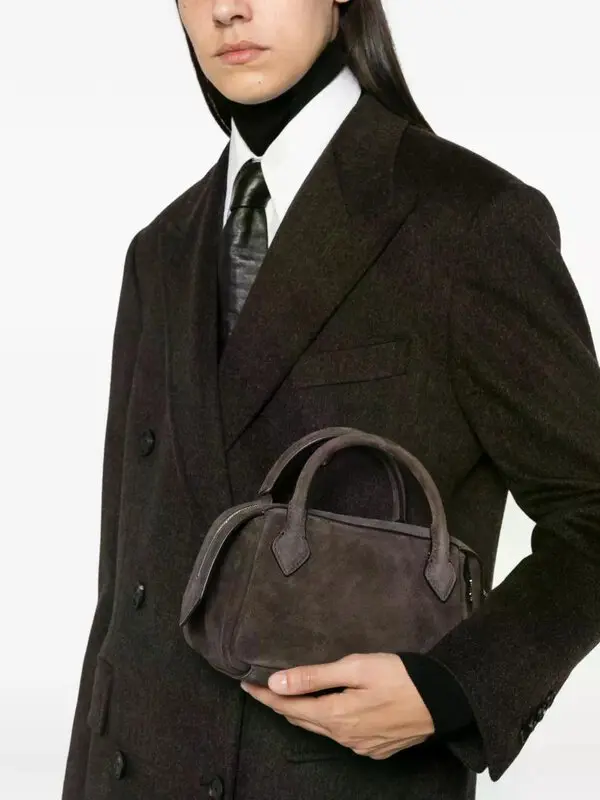 MINOBOSSI Mini Alice Suede Tote Bag - Brown