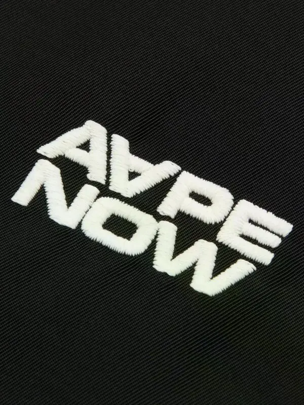 AAPE BY *A BATHING APE Logo-patch Striped-trim Bomber Jacket