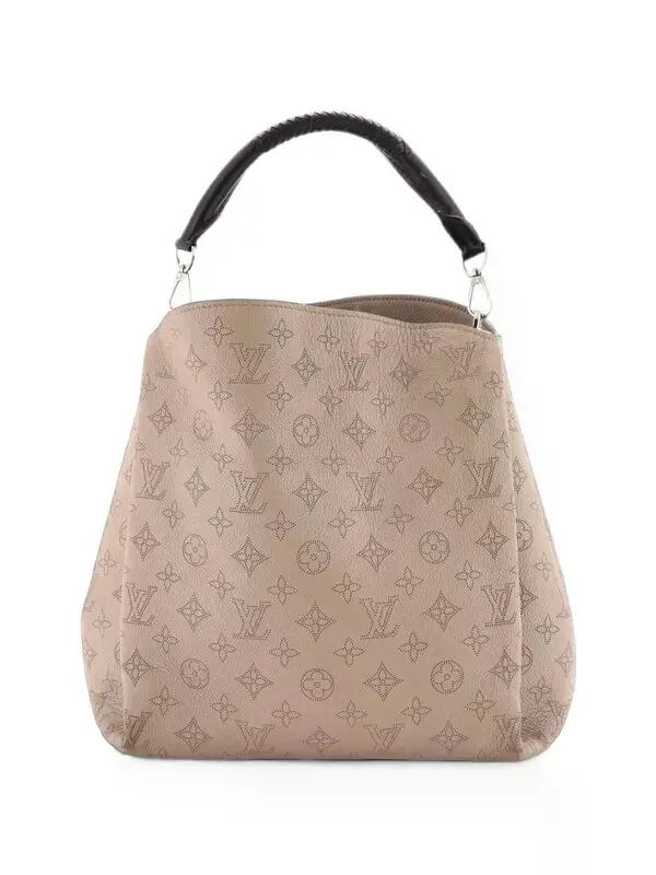LOUIS VUITTON Babylone Handbag Mahina Leather Pm Hobo Bag