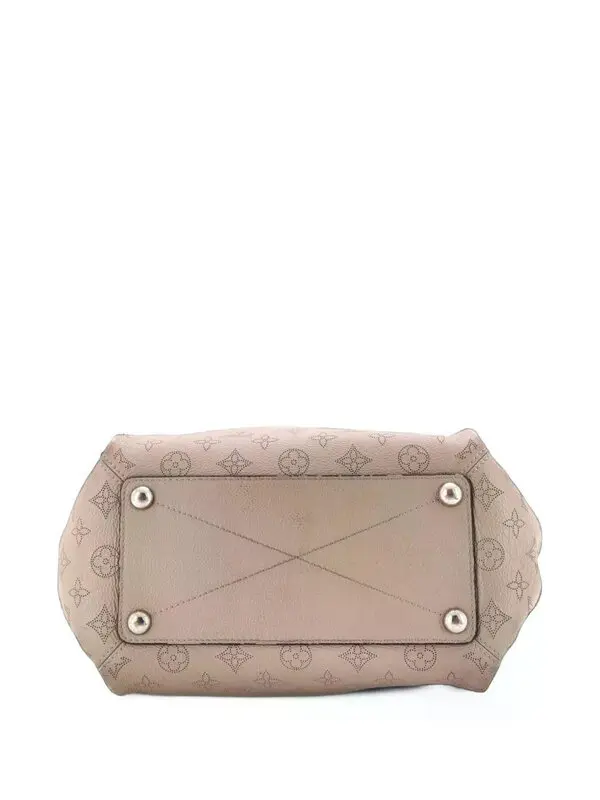LOUIS VUITTON Babylone Handbag Mahina Leather Pm Hobo Bag