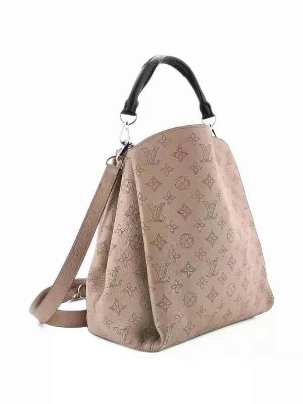 LOUIS VUITTON Babylone Handbag Mahina Leather Pm Hobo Bag