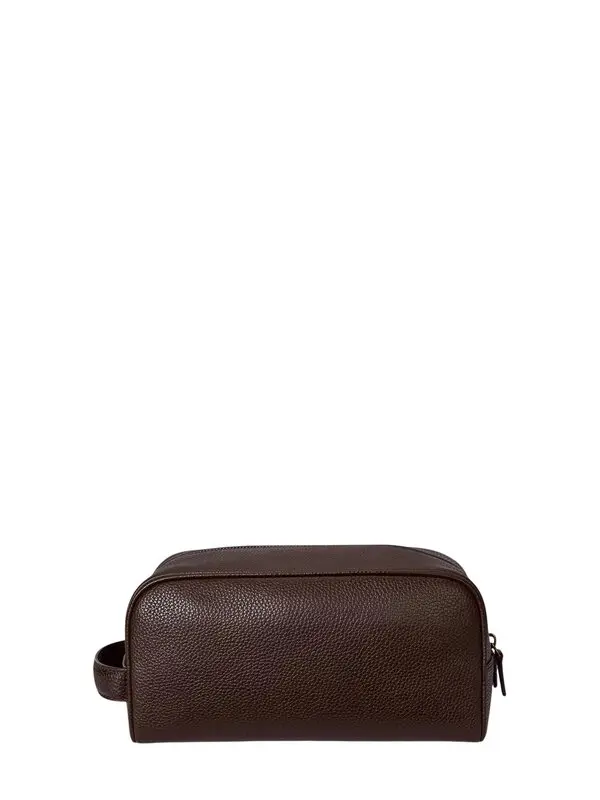 Polo Ralph Lauren Leather Beauty Case - Brown