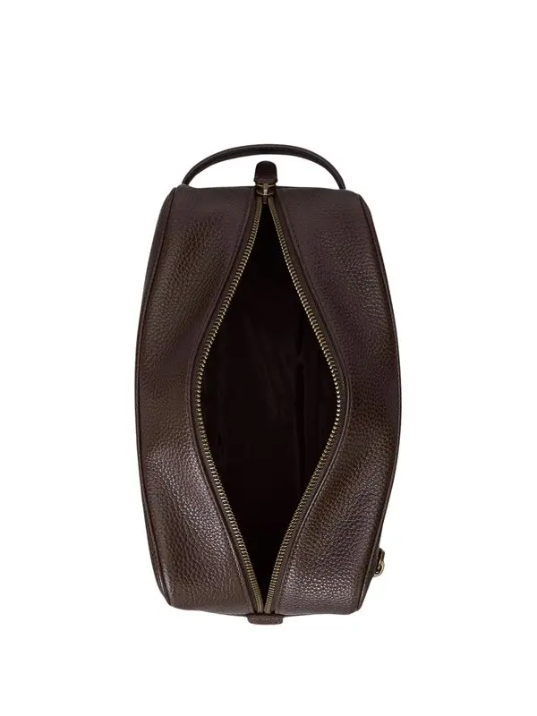 Polo Ralph Lauren Leather Beauty Case - Brown