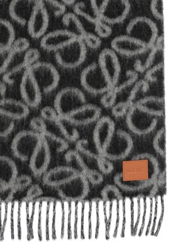 Loewe Anagram Wool Scarf