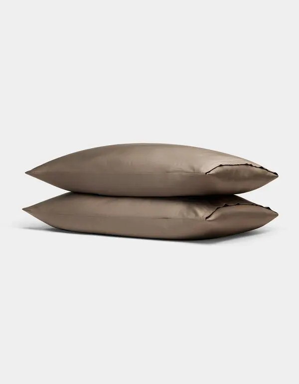 Cozy Earth Bamboo Pillowcases - Walnut