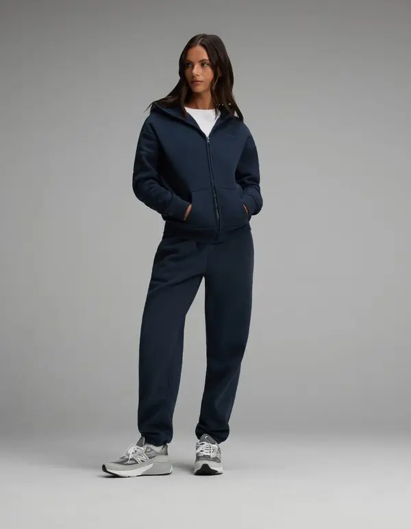 Cozy Earth Cityscape Full-zip Hoodie & Sweatpant Set - Eclipse