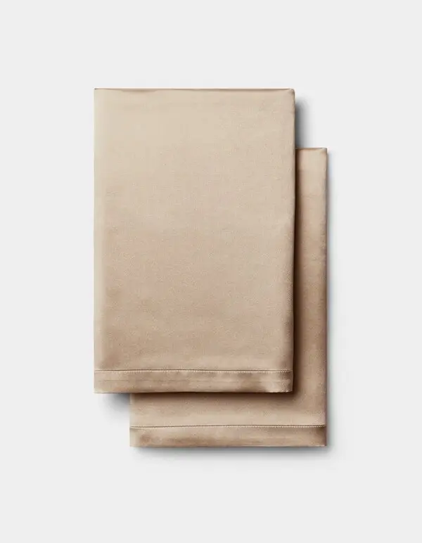 Cozy Earth Silk Pillowcase - Walnut