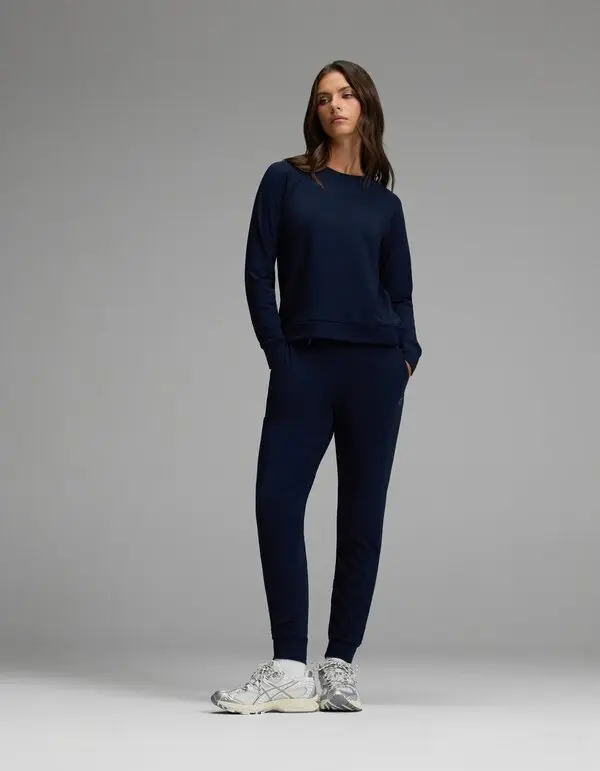 Cozy Earth Brushed Bamboo Jogger Set - Navy