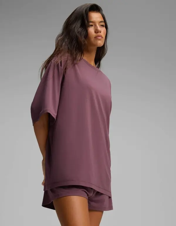 Cozy Earth First Layer Boyfriend Sleep T-shirt - Fig