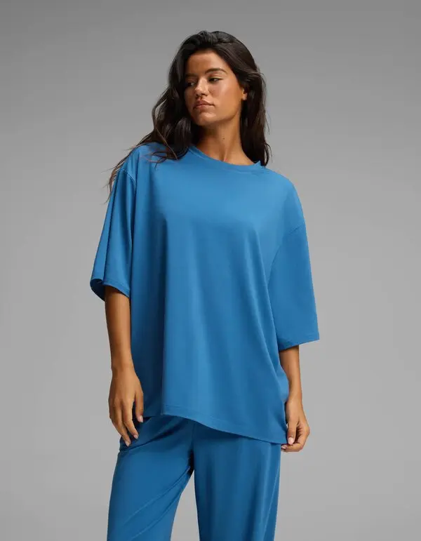 Cozy Earth First Layer Boyfriend Sleep T-shirt - Mini Trees