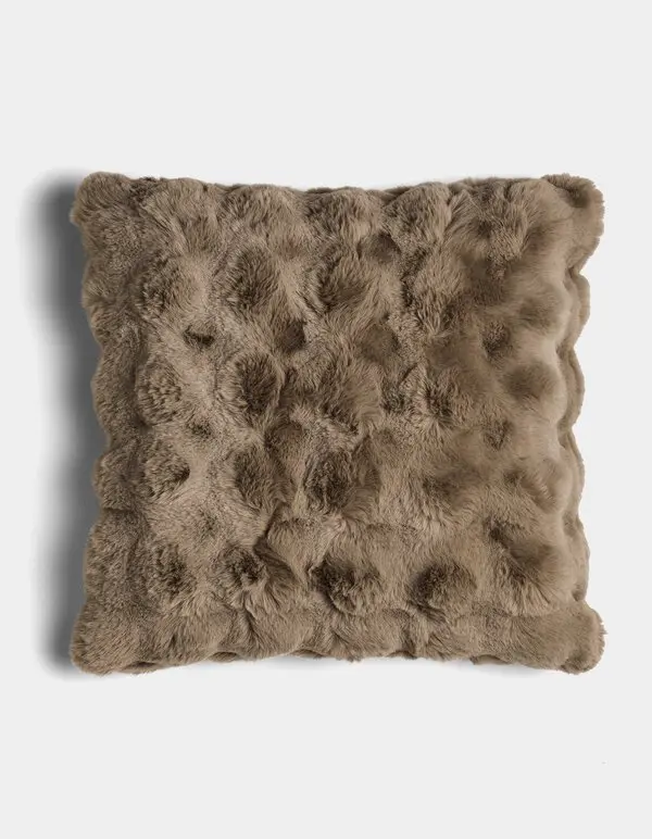 Cozy Earth Bubble Cuddle Pillow - Walnut
