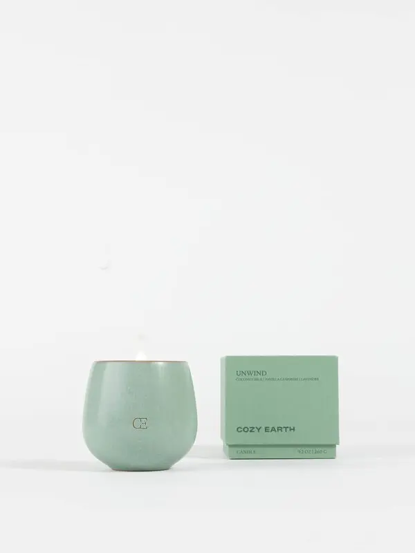 Cozy Earth Candle Unwind