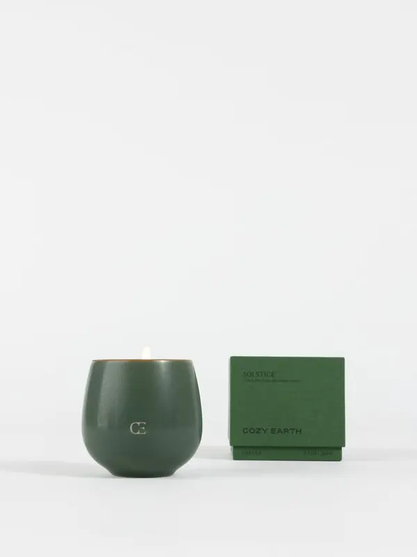 Cozy Earth Candle Solstice