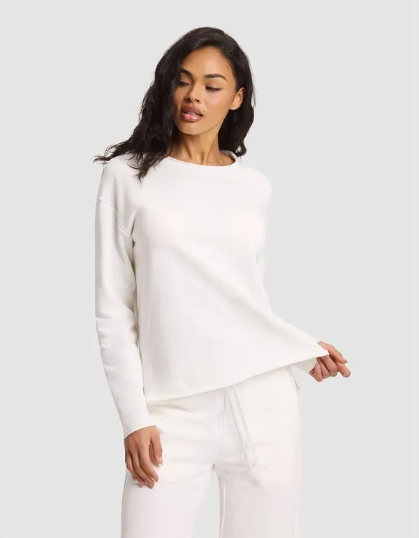 Cozy Earth Chelsea Pullover - Bone
