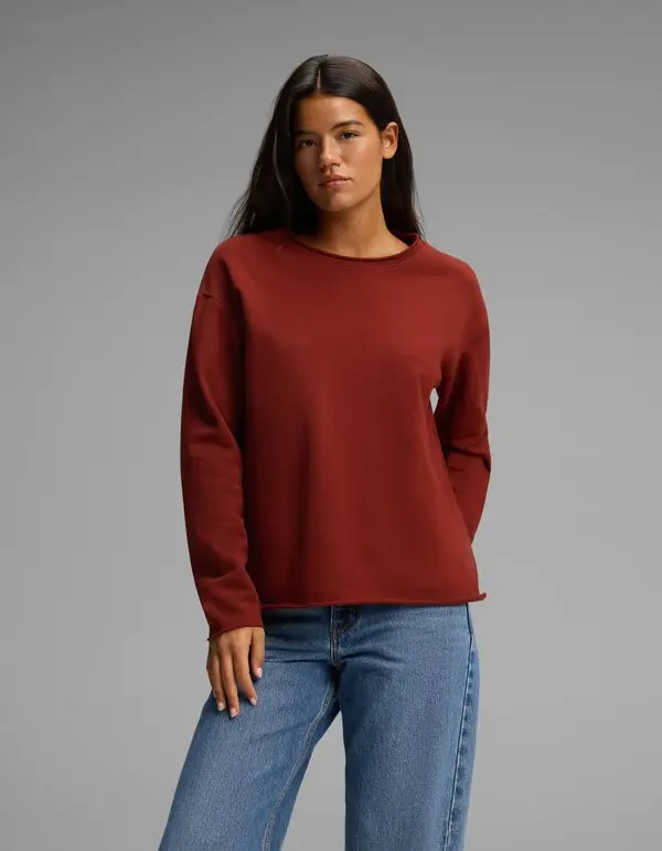 Cozy Earth Chelsea Pullover - Currant