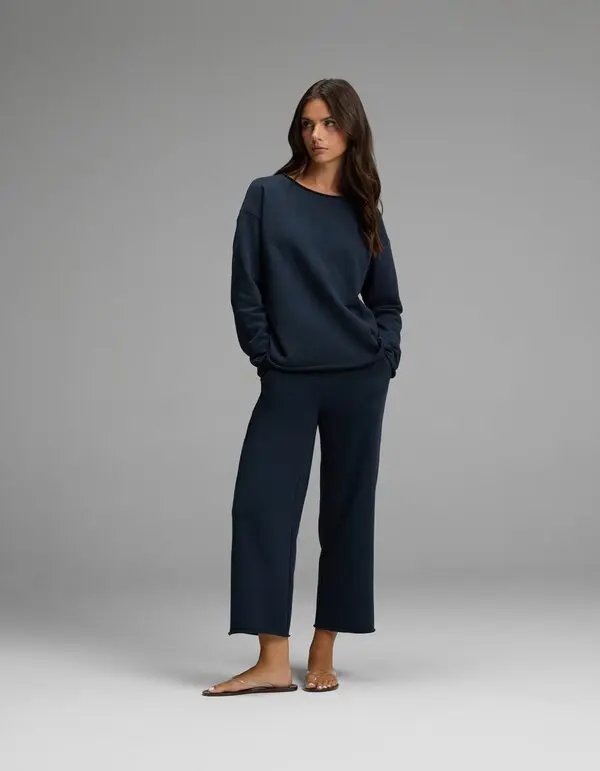 Cozy Earth Chelsea Cropped Set - Eclipse