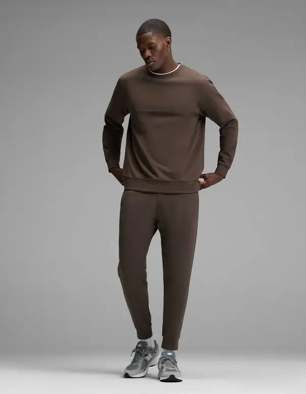 Cozy Earth Stretchtech Crewneck Sweatshirt & Jogger Set - Eclipse