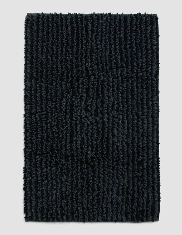 Cozy Earth Plush Loop Bath Mat - Graphite