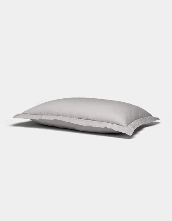 Cozy Earth Soft-wash Cotton Quilted Shams - Dew