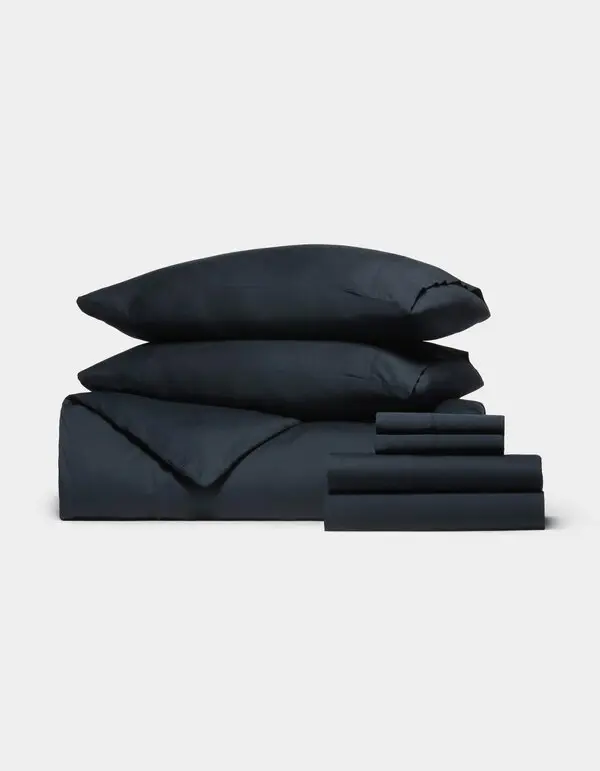 Cozy Earth Soft-wash Cotton Bedding Core Bundle - Eclipse