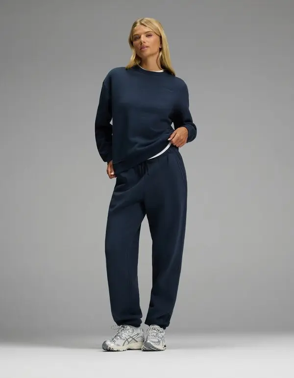Cozy Earth Cityscape Crewneck Sweatshirt & Sweatpant Set - Eclipse