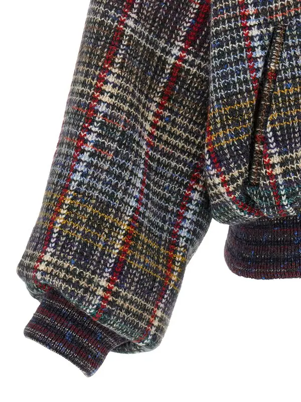 Missoni Check Pattern Bomber Jacket - Multicolor