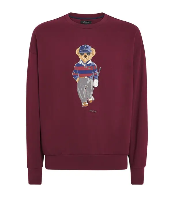Rlx Ralph Lauren Polo Bear Sweatshirt - Red