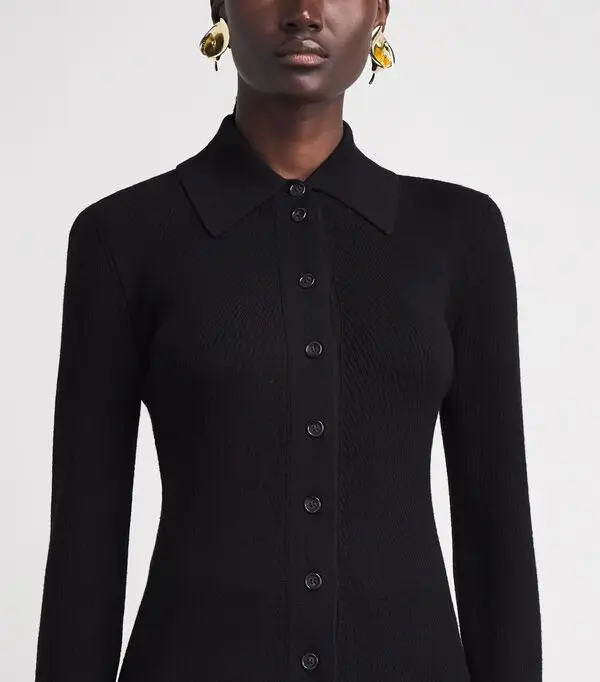EMILIA WICKSTEAD Wool Reno Cardigan