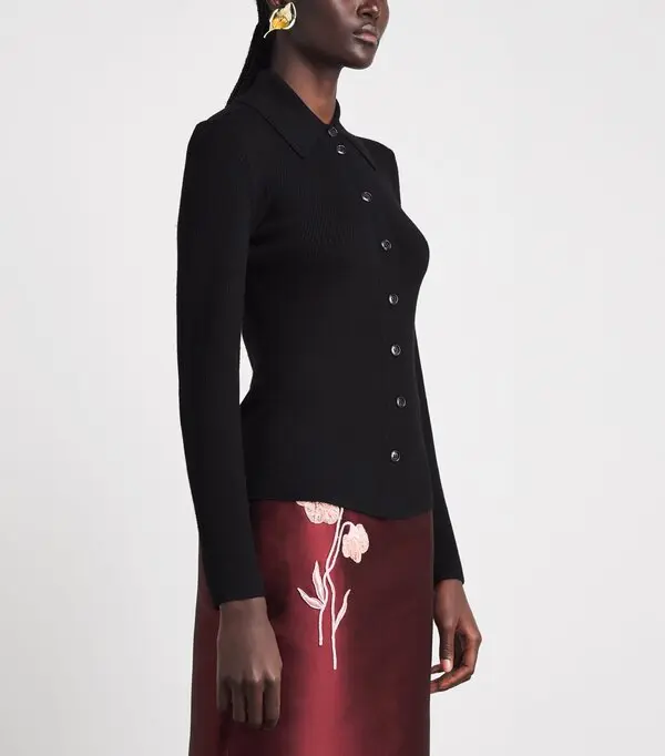 EMILIA WICKSTEAD Wool Reno Cardigan