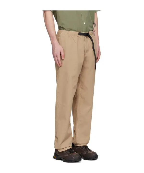 Gramicci Belted-waist Elasticated Waistband Trousers