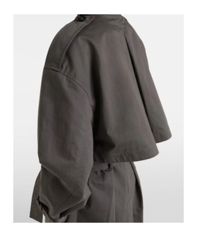 TOTEME Double-breasted Cotton-blend Trench Coat
