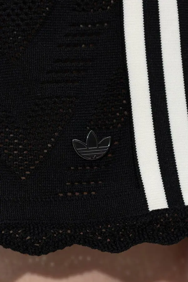 ADIDAS ORIGINALS Logo Knit Shorts