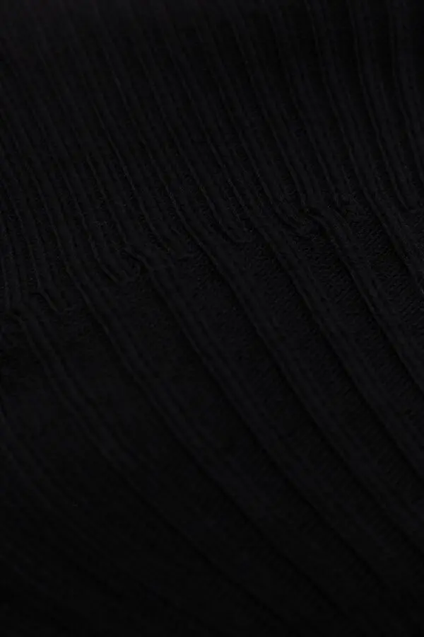 Cult Gaia Annemie Asymmetric Knit Top