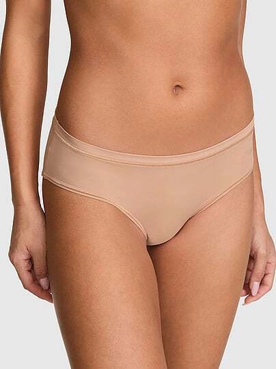 Pink Marshmallow Hiphugger Panty - Beige
