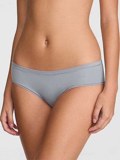 Pink Marshmallow Hiphugger Panty - Grey