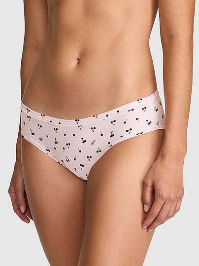Pink Marshmallow Hiphugger Panty - Print
