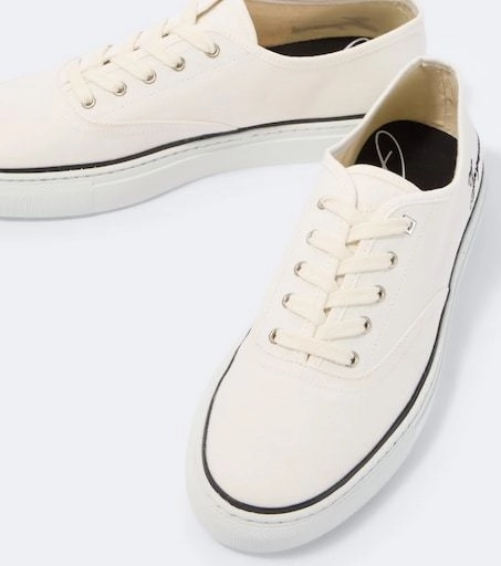Jacquemus Embroidered Canvas Sneakers