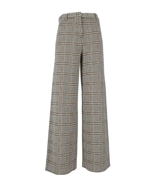 Fabiana Filippi Check Jersey Trousers - No
